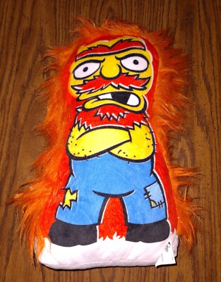 The Simpsons Universal Studios Groundskeeper Willie Stuffed Plush ...