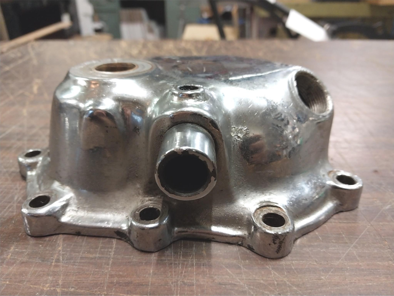 Vintage Kicker Cover Harley Panhead Knucklehead OEM Orig Factory 4 ...