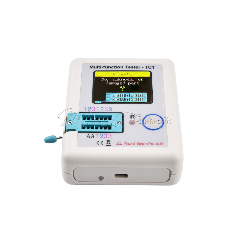 Multi-functional Transistor Tester LCR-T6/TC1 NPN PNP MOSFET TFT Diode ...