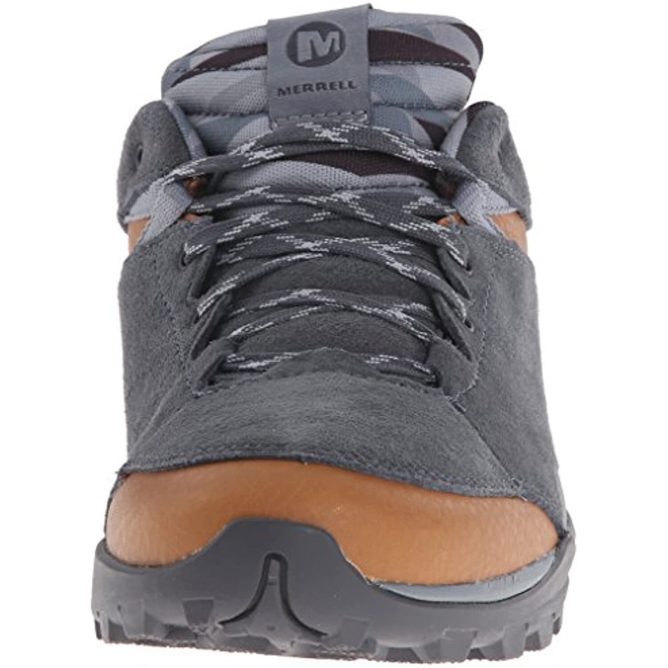 Merrell Men's Fraxion J32181 Stylish Suede Hiking Shoe, Brown Sugar, 14 ...