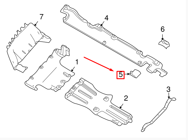 PORSCHE CAYENNE 9PA Left Jacking Point Cover 95550427100 NEW OEM | eBay