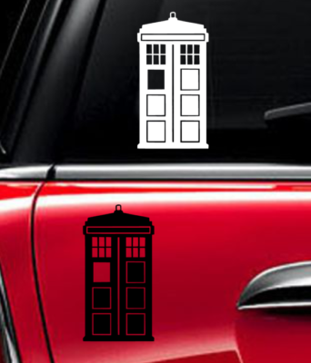 Doctor Who Tardis Decal Vinyl Car Window Sticker ANY SIZE FREE SHIPPING ...