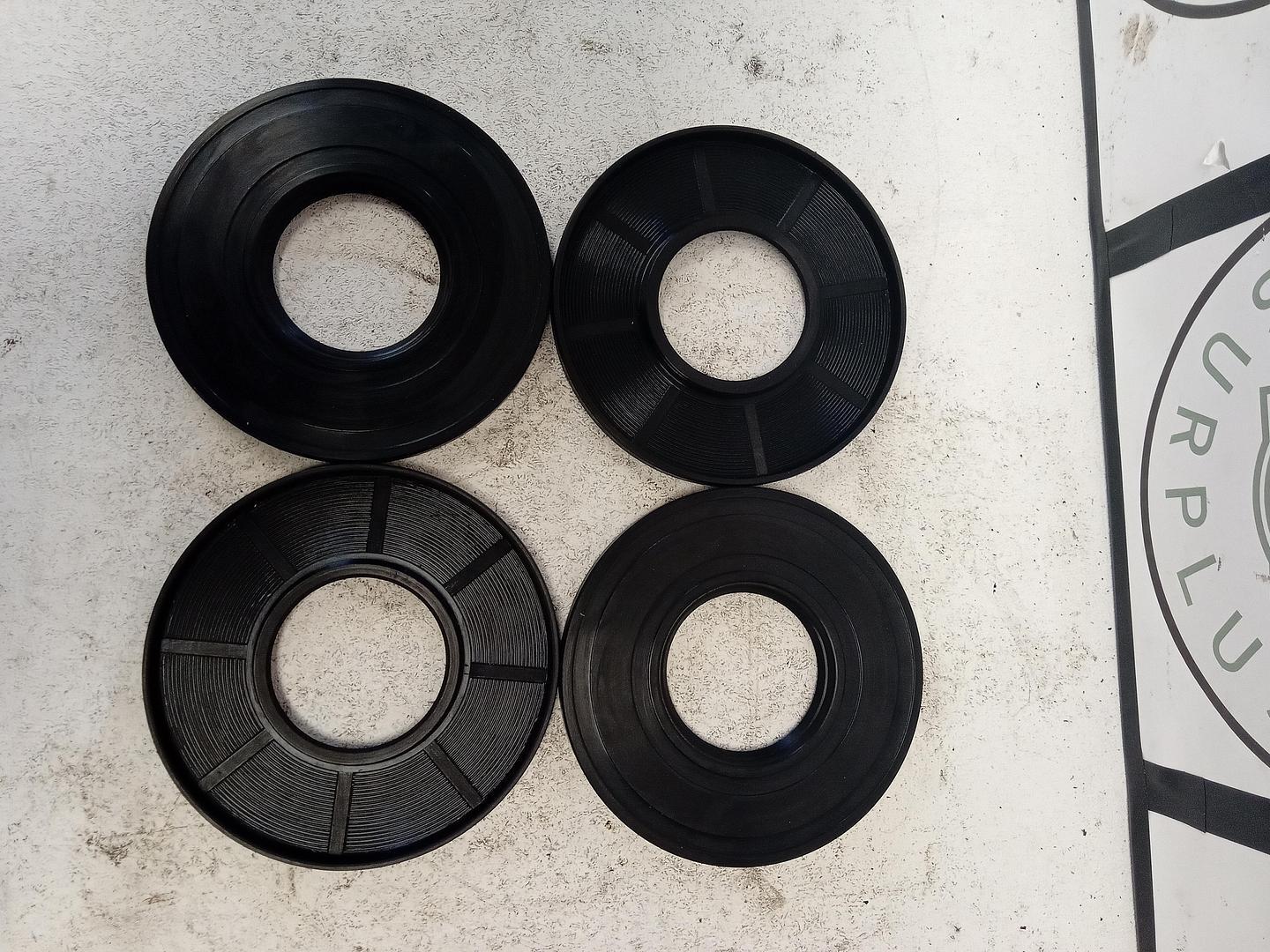 Lot of 4 Colonial Seal Rubber Gasket 2.250X5.118X0.375 NBR Replacement ...