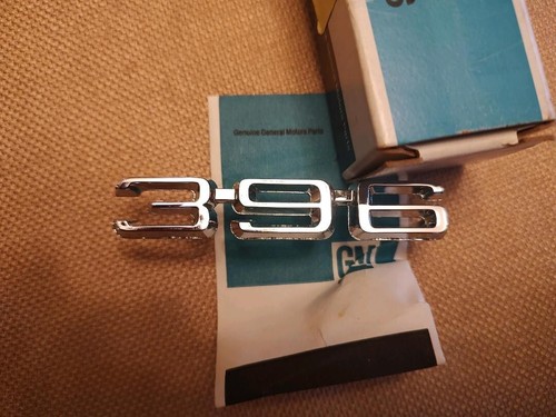 1970 Chevelle SS NOS 396 Single Fender Emblem 3953679 | eBay