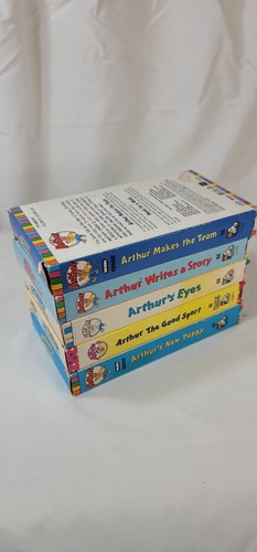 Lot of 5 Arthur VHS Tapes PBS Kids Random House Vintage | eBay