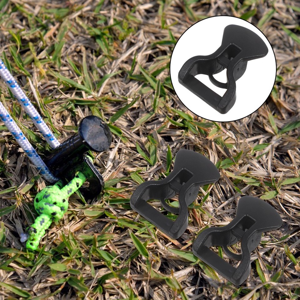 50 Pcs Tent Rope Tensioners Wind Buckle Plastic Clip Multifunctional | eBay