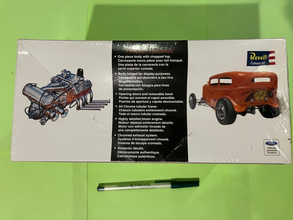 Revell 1:25 Orange Crate 32 Ford Sedan 85-4939 Model Kit | eBay