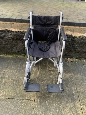 Excel Eden E Lite Lightweight Transit Folding Wheelchair, RRP £199, Can ...