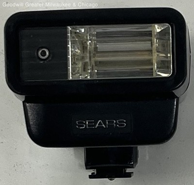 Sears Black Camera Flash Attachment Manual Auto ASA Chart Vintage ...