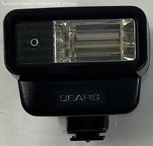 Sears Black Camera Flash Attachment Manual Auto ASA Chart Vintage ...