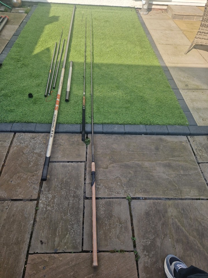 maver fishing equipment, preston shuttle, maver 16m pole plus extras ...