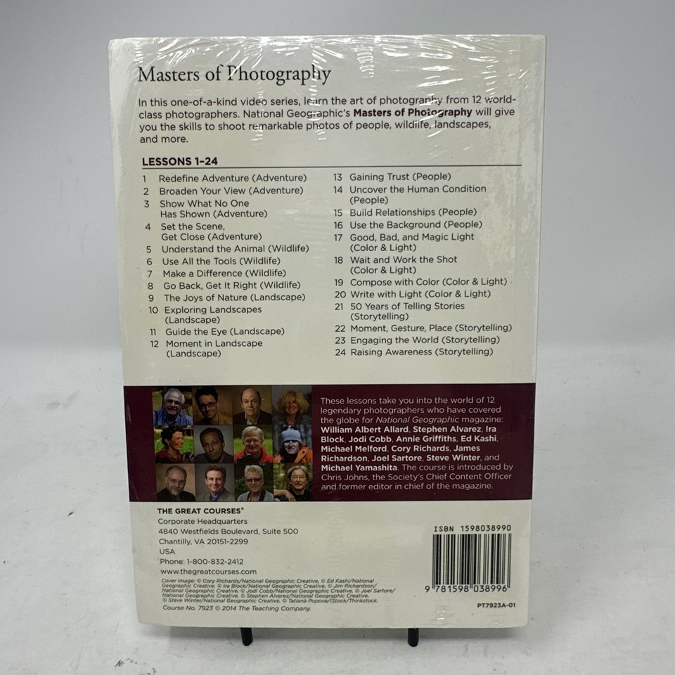 National Geographic Masters of Photography Transcript Book BRAND NEW ...