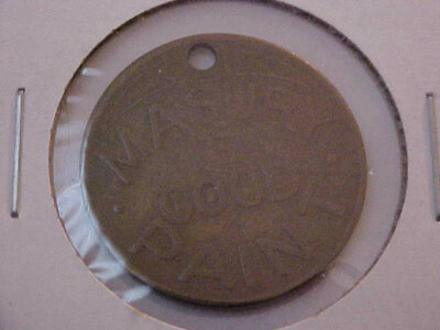Masury Paint Good Luck Token | eBay