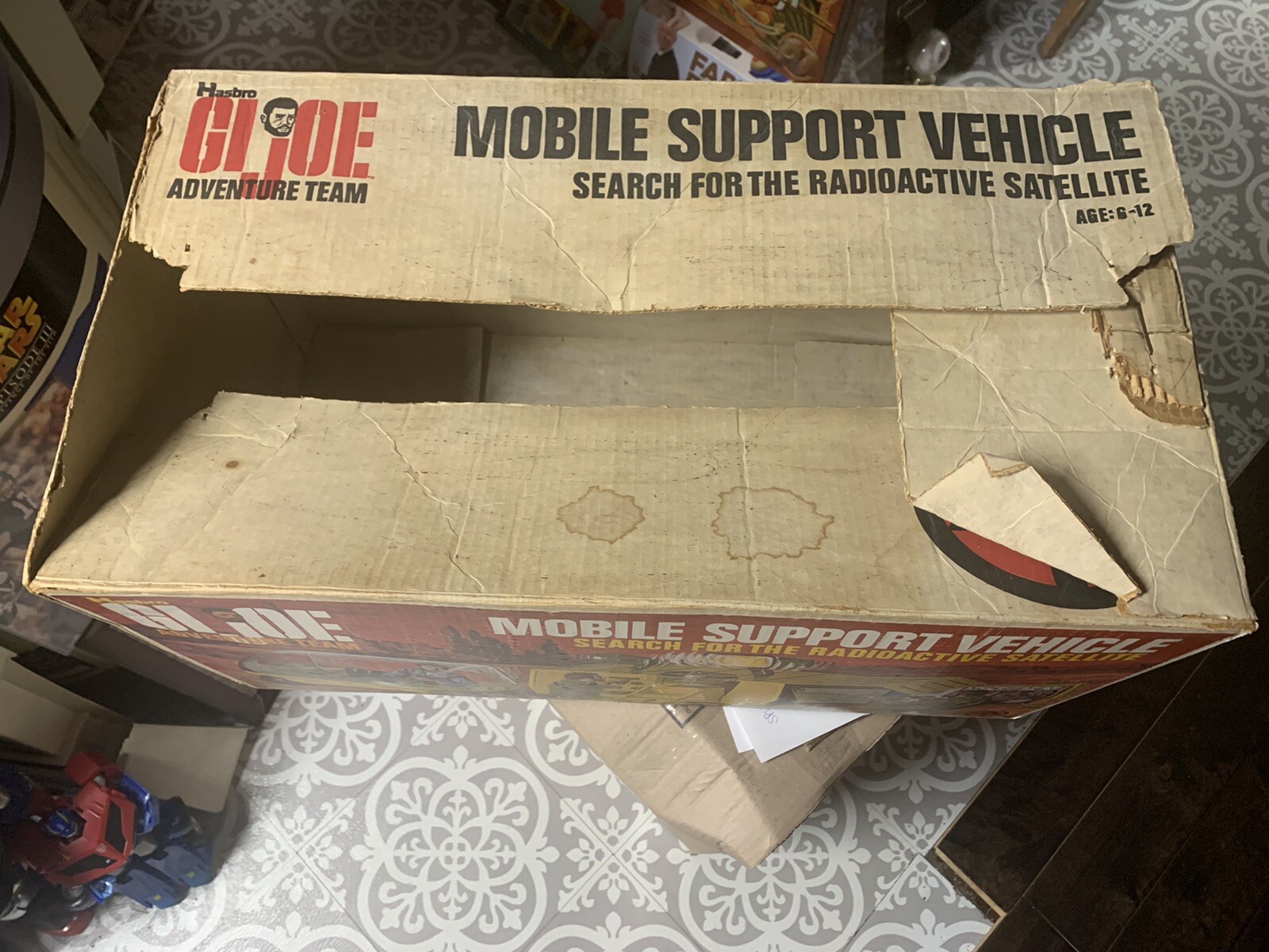 Vintage 1972 GI Joe Adventure Team MOBILE SUPPORT VEHICLE w Box! many ...