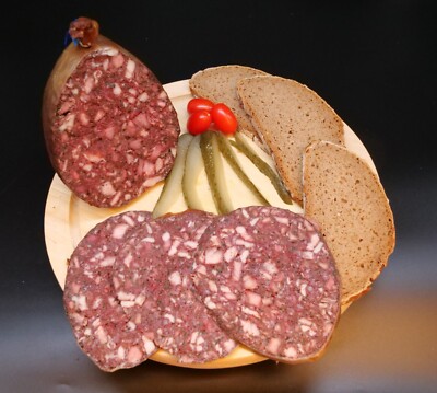 Original Thüringer Rotwurst -Blase Blutwurst herzhafte Spezialität ca ...