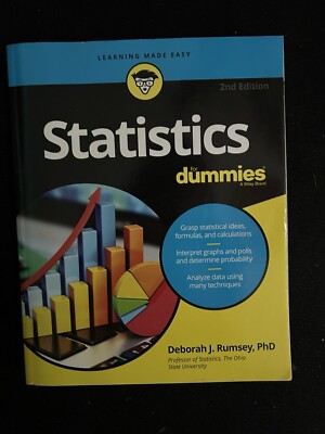 Statistics For Dummies | eBay