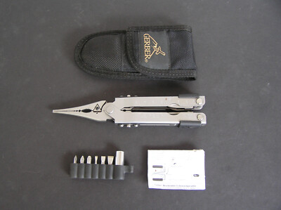 Rare Variant Gerber MP600 Fisherman Multi Plier w/ Longer Needlenose ...