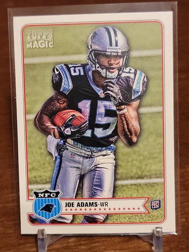 2012 Topps Magic Carolina Panthers Football Card #5 Joe Adams | eBay