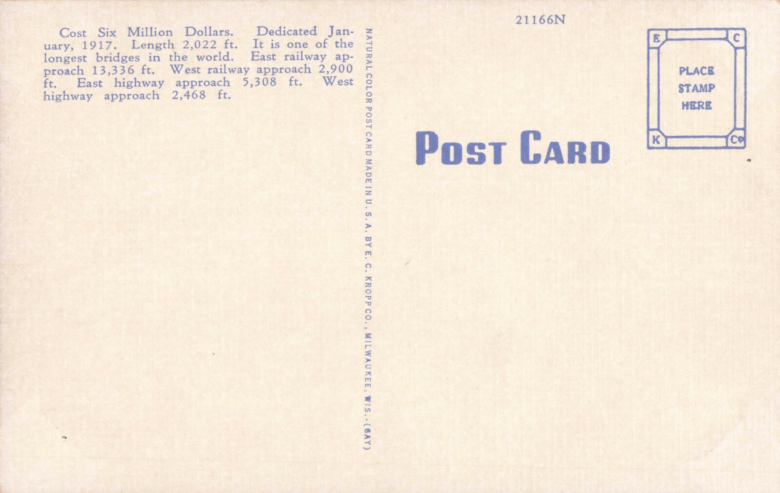 Postcard General Douglas Mac Arthur Bridge St Louis Missouri | eBay