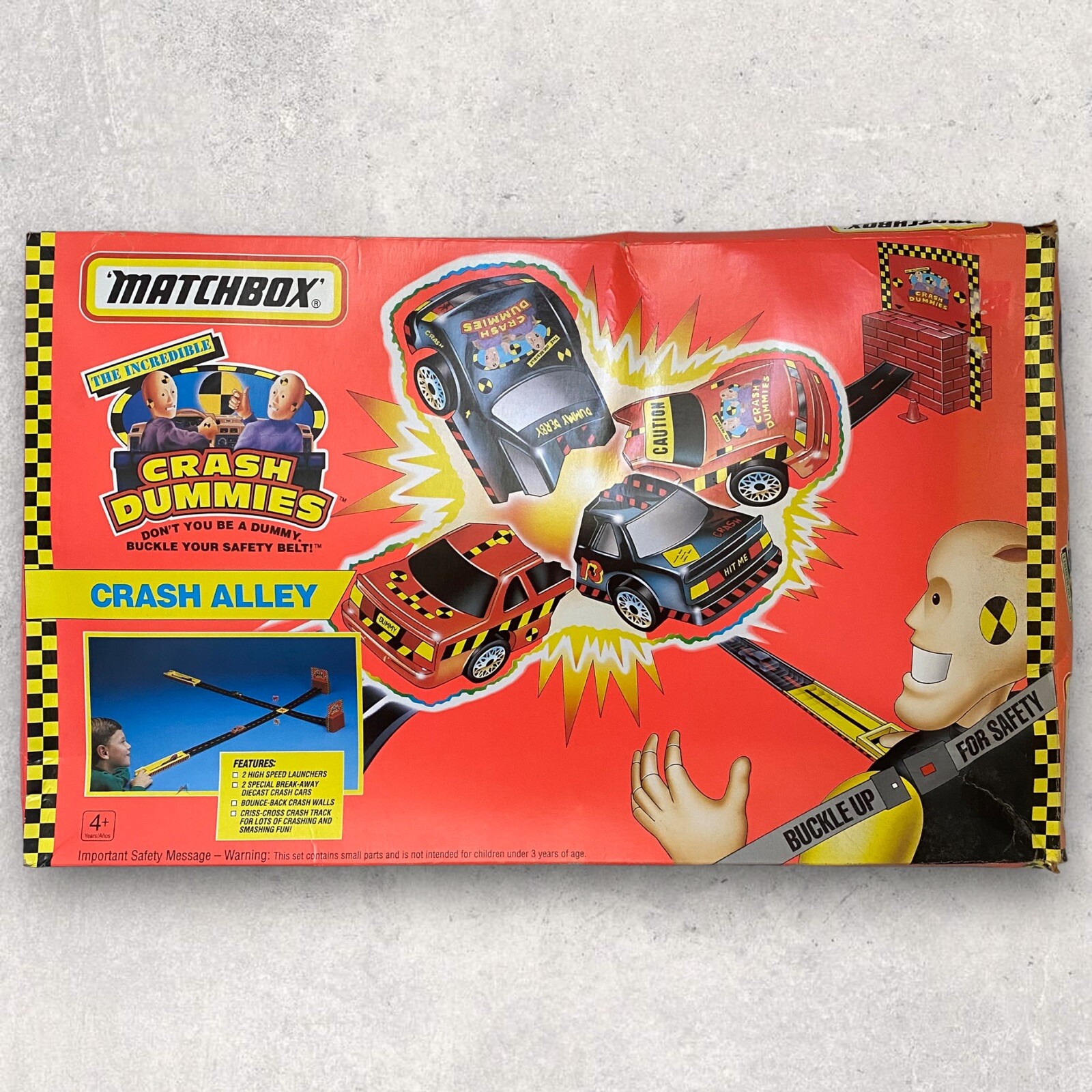 Vintage 1992 Matchbox Crash Alley - in box for sale online | eBay