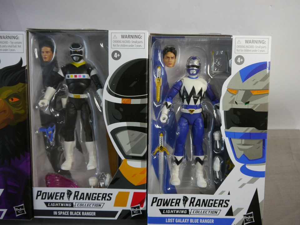 Power Rangers Lightning Lost Galaxy Space Black S.P.D. Green Tenga ...