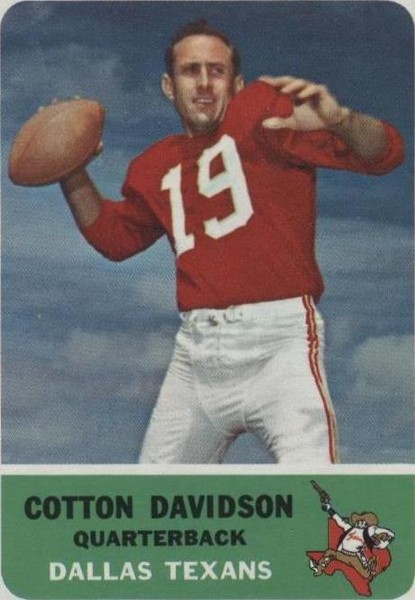 1962 Fleer - #24 Cotton Davidson for sale online | eBay