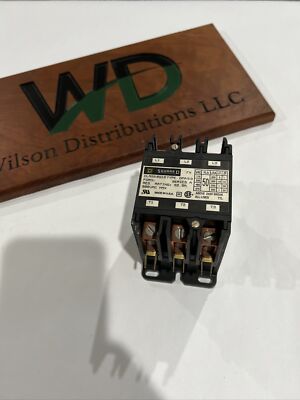 SQUARE D 8910DPA53 Definite Purpose Contactor, 3 pole 65A SER A 24 Volt ...
