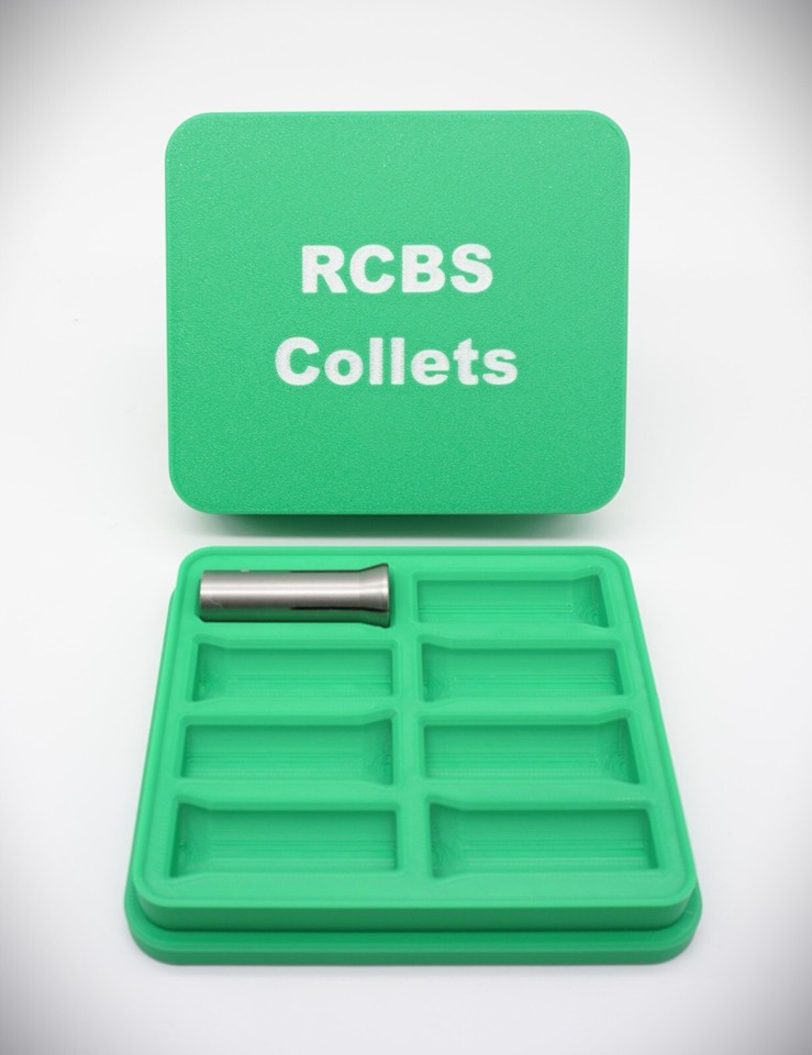RCBS Bullet Puller Collet Storage Case Reloading Tool Organizer By ...