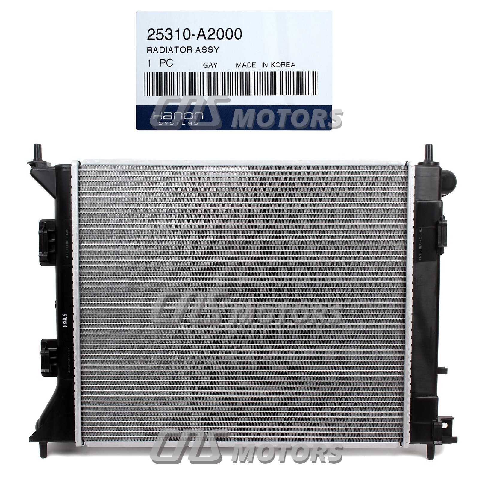 HANON OEM Radiator for 2014-2019 Kia Forte / Koup Soul 1.6L Manual ...