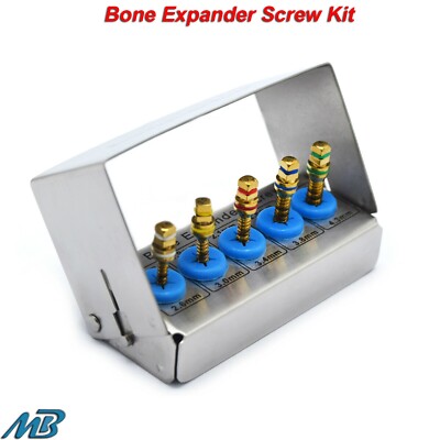 Dental Bone Compression & Expander Screws Kit Implant Sinus Lift Tools ...