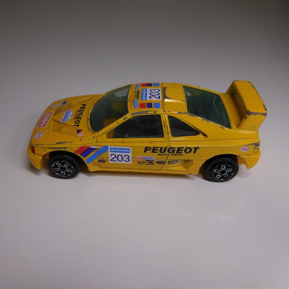 Peugeot 405 Rally Race Miniature Car 1/43 BURAGO Made In ITALY N6093 | eBay
