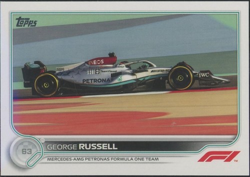 2022 Topps Formula 1 F1 George Russell Mercedes #112 | eBay