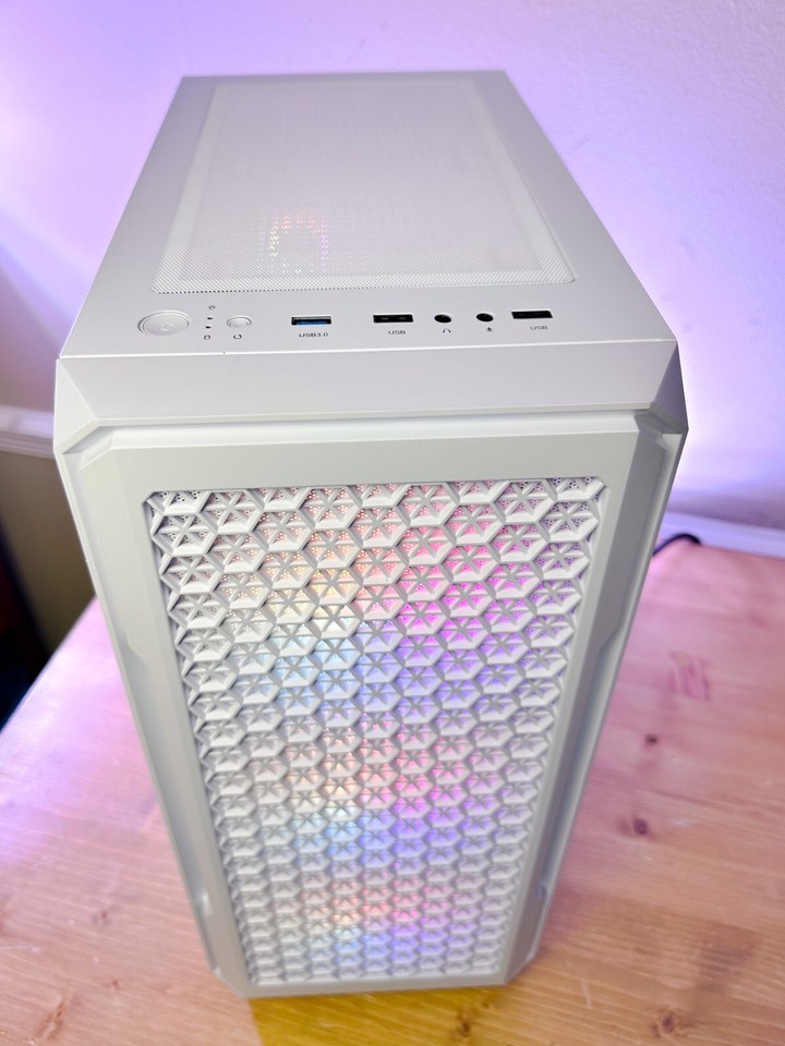 White Gaming PC intel i7-4770 16gb Ram Nvidia GTX 1660 6gb - 1TB + SSD ...