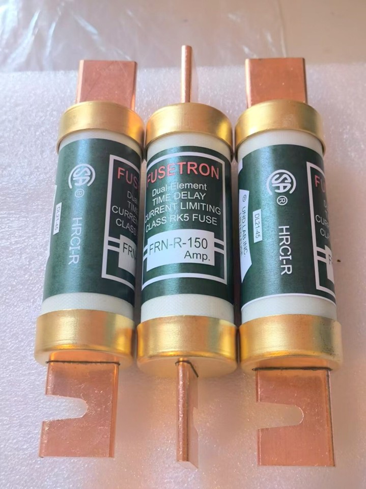 6 pcs Fusetron FRN-R-150 Fuse, 250V 150A, Class RK Time Delay | eBay