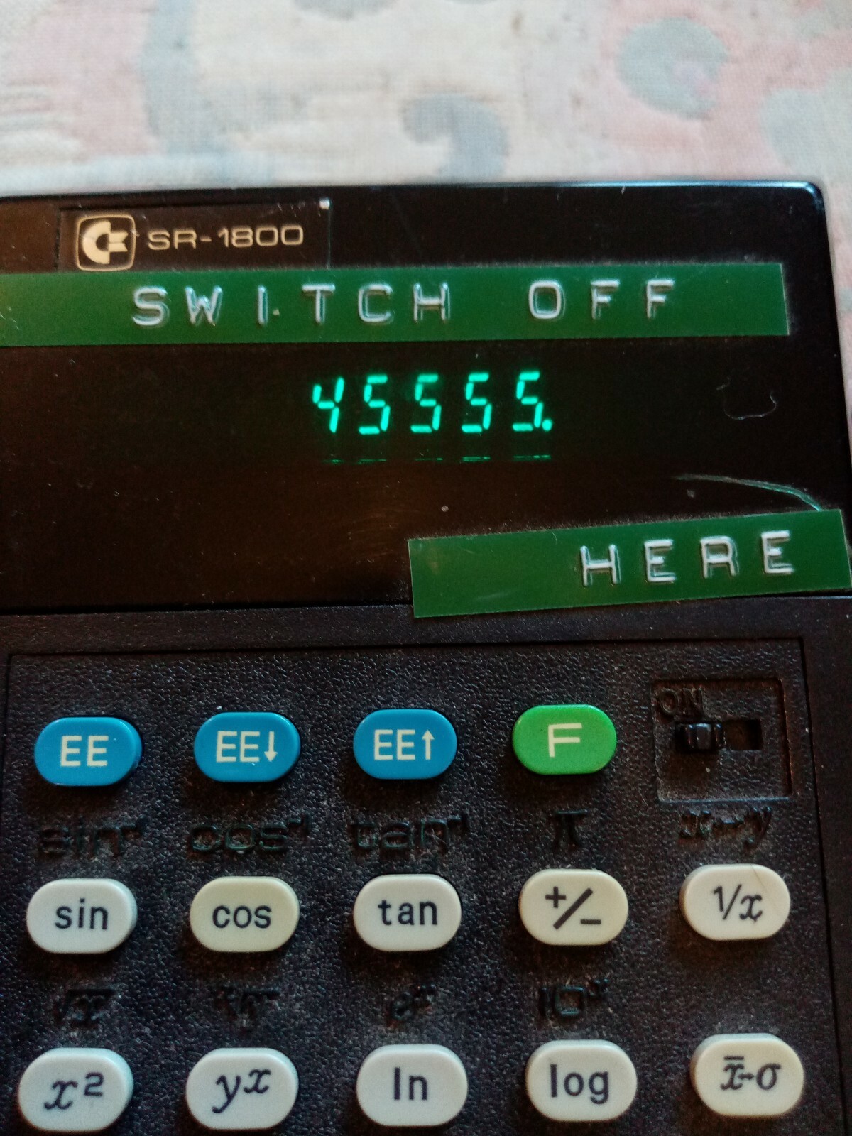 Rare Vintage Commodore Sr 1800 Calculator | eBay UK