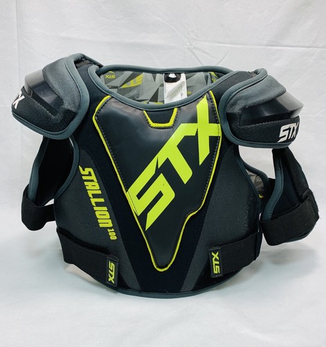 STX STALLION 100 M Lacrosse Chest/Shoulder Pads Black/Yellow. EUC | eBay