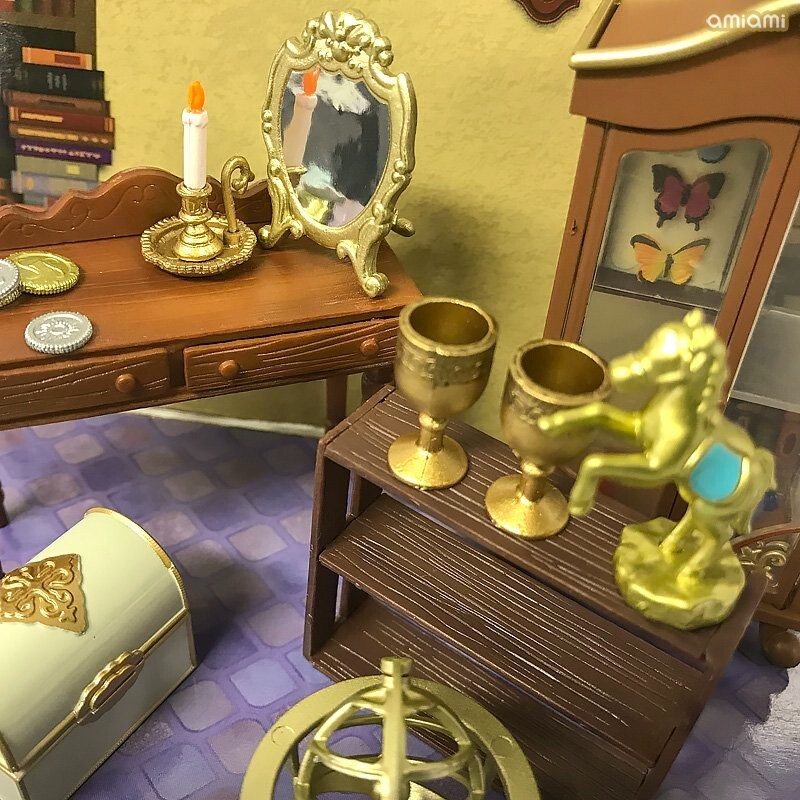 Re-Ment Miniatures Black Cat Antique Shop Set Full set 8 pieces Rement ...