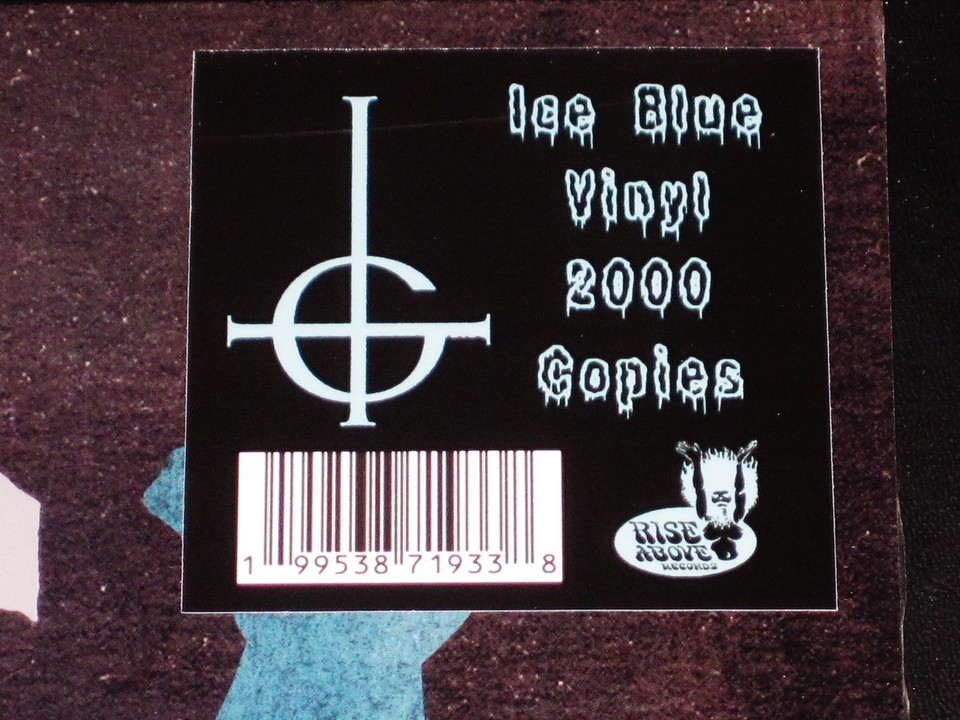 Ghost: Opus Eponymous LP Ice Blue Color Vinyl Record 2025 Rise Above UK ...