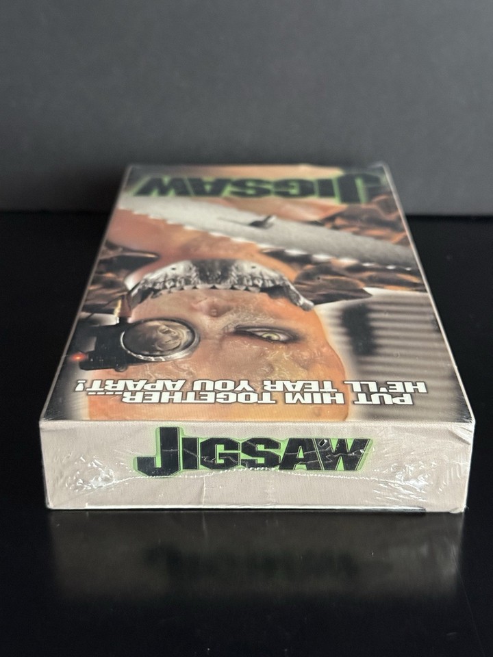 JIGSAW VHS RARE Horror VHS Full Moon Ent Tempe Ent OOP HTF Vintage VHS ...
