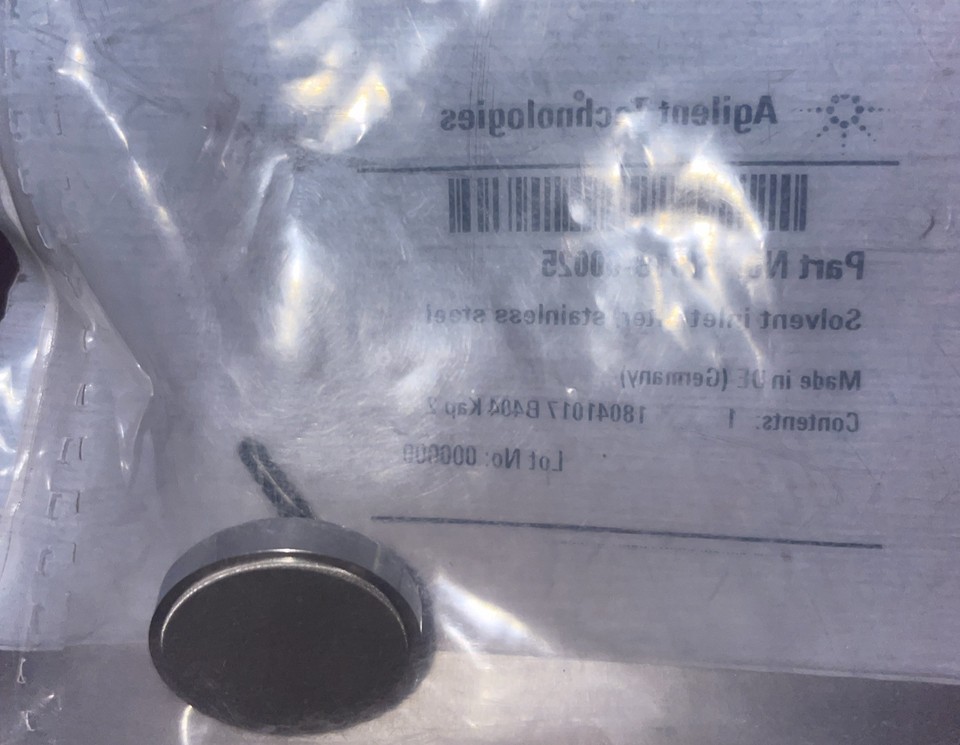 Agilent P/N 01018-60025 Solvent inlet filter, stainless steel | eBay