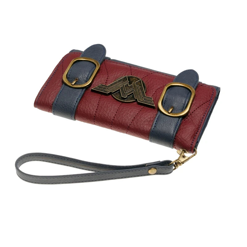 DC Comics - Wonder Woman Double Buckle Tri-Fold Wallet NEW! | eBay