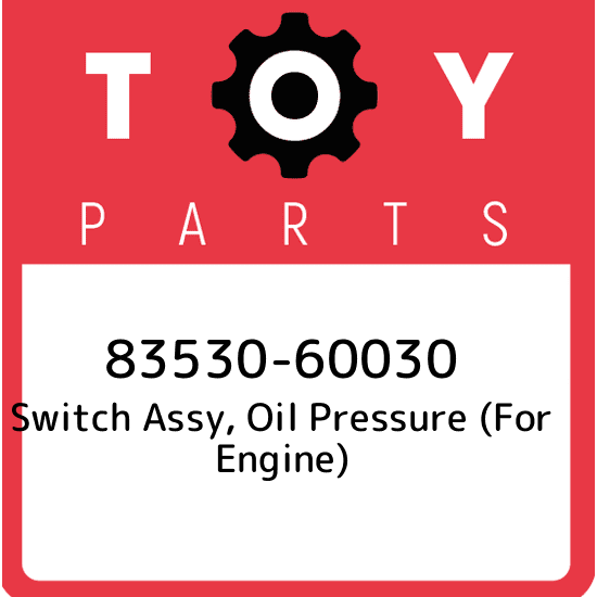 83530-60030 Toyota Switch assy, oil pressure (for engine) 8353060030 ...