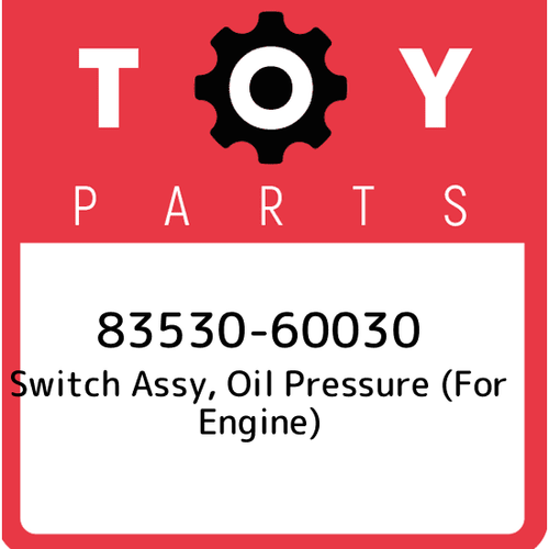 83530-60030 Toyota Switch assy, oil pressure (for engine) 8353060030 ...
