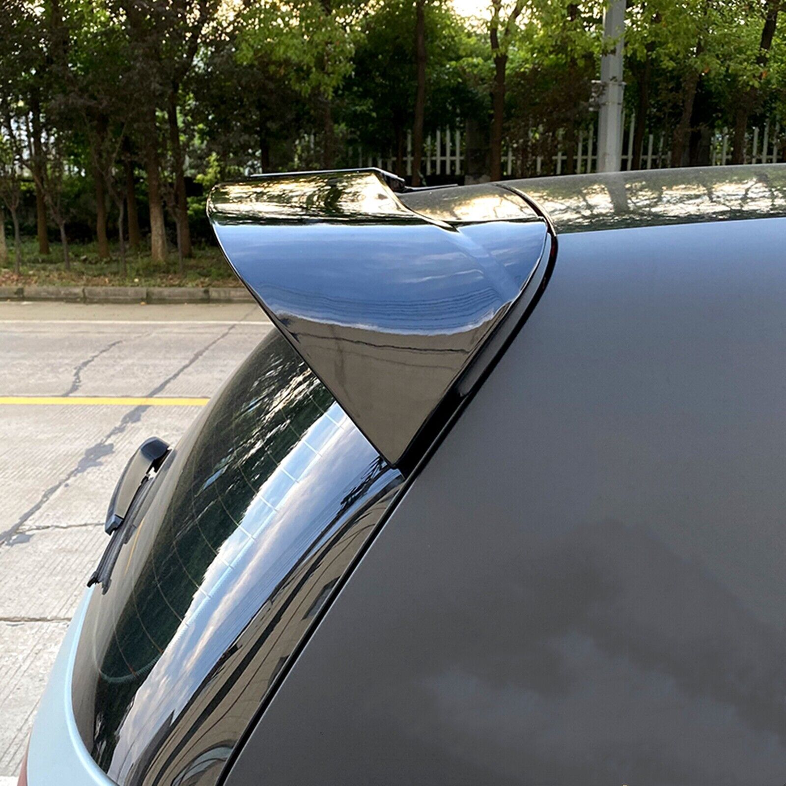 Glossy Black Rear Trunk Window Spoiler Wing For 2008-2013 VW Golf 6 MK6 ...