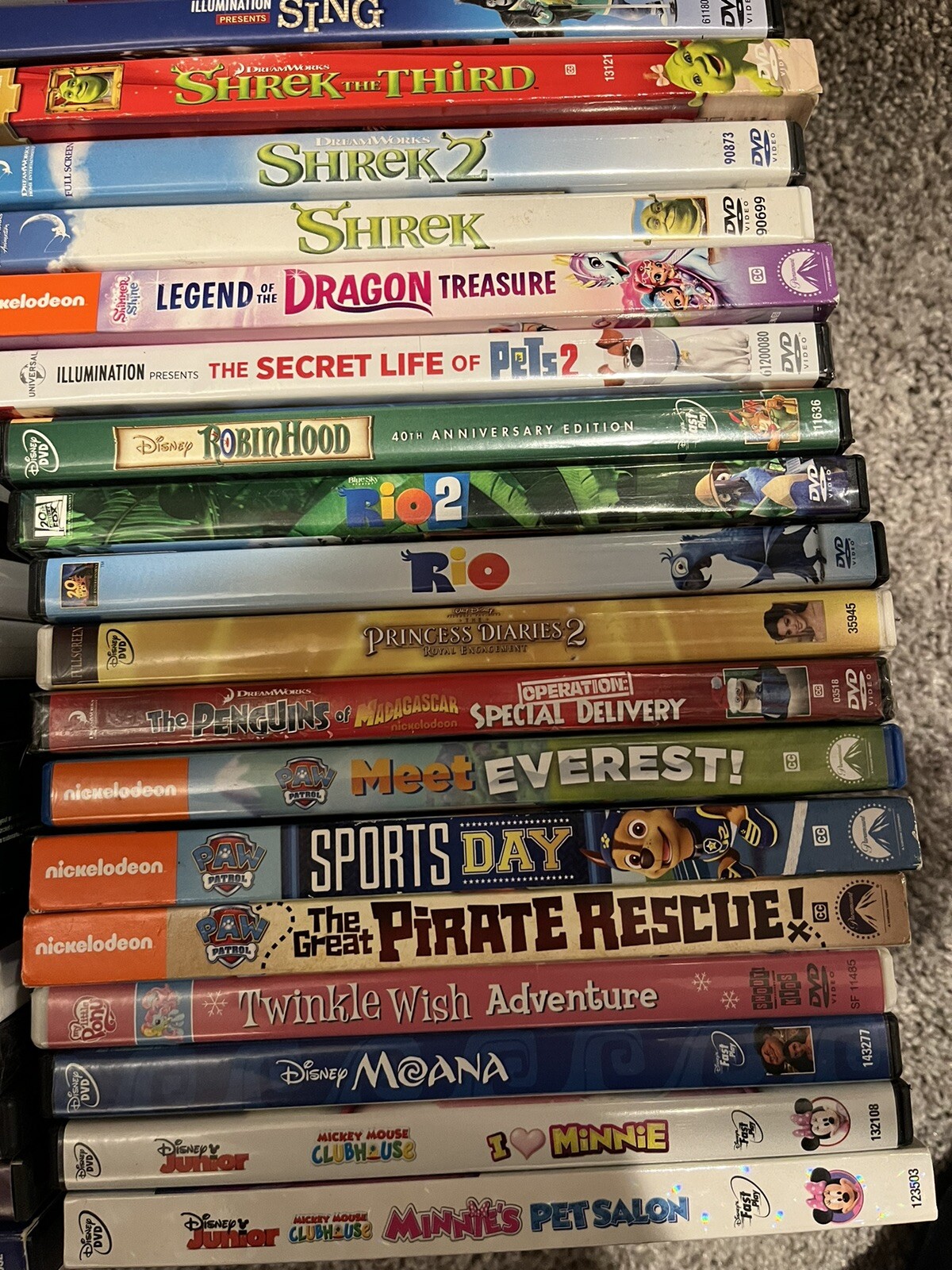 Kids DVDs & Blu Rays - Movies - Shows - Disney - Nickelodeon - Wide ...