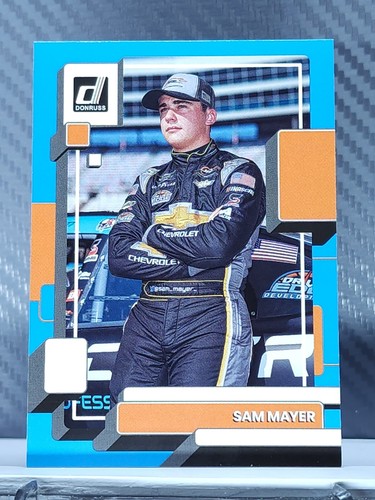Sam Mayer 2023 Donruss Racing CAROLINA BLUE SP #76 | eBay