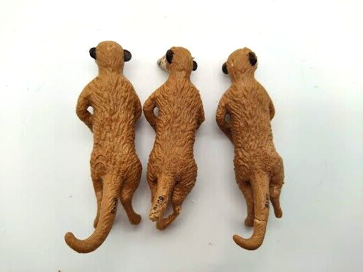 ADULT MEERKAT Standing Figure Rare 1998 Lot of 3 Safari Ltd | eBay