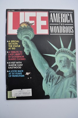 Vintage Life Magazine July 1986 America the Wondrous Lady Liberty | eBay