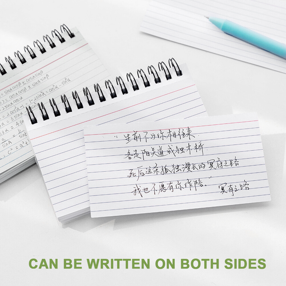 Revision With Ring Index Card Sheets Office School Multifunctional ...