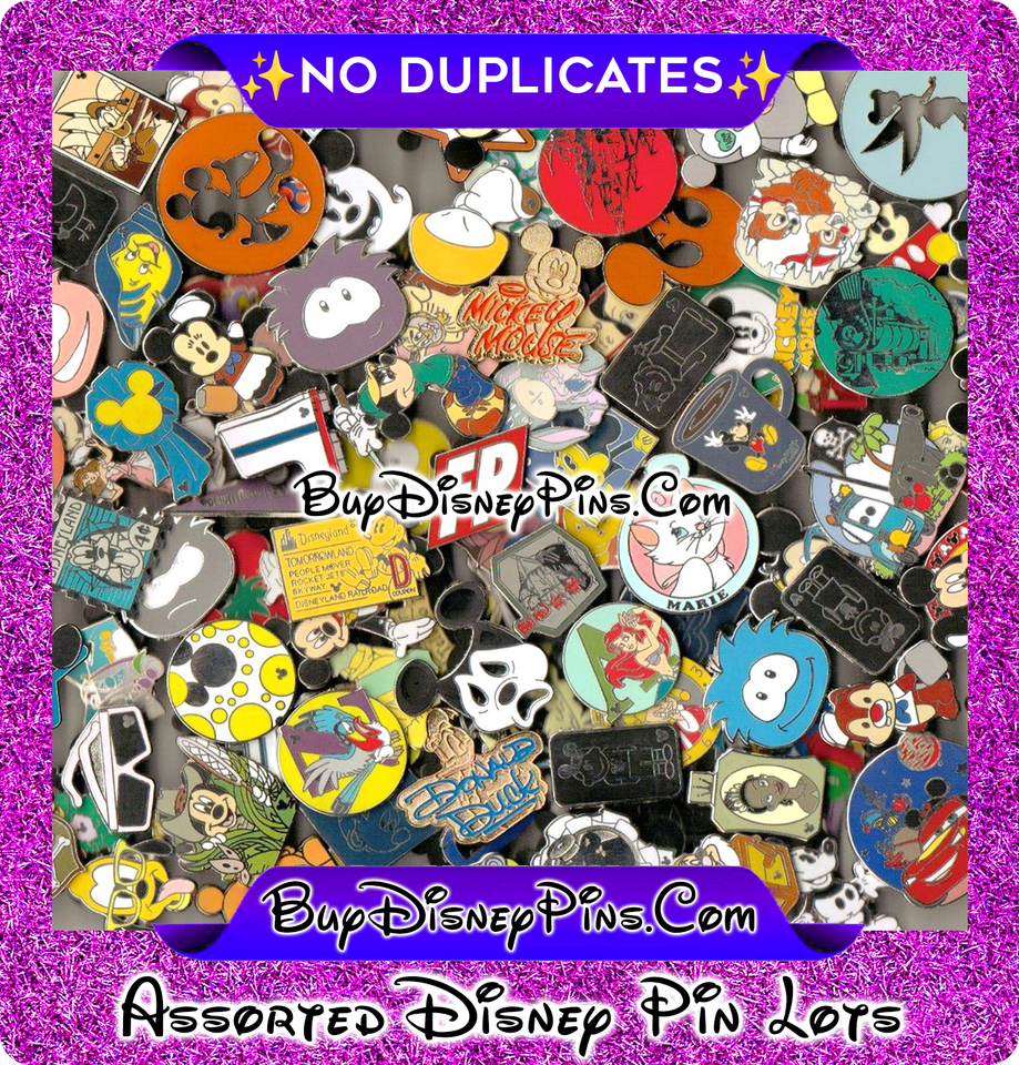 Disney Pins Assorted Lot Lanyard Pins Park Trading Pin Lot New Pin ...